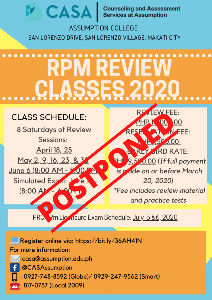 RPM - Assumption College