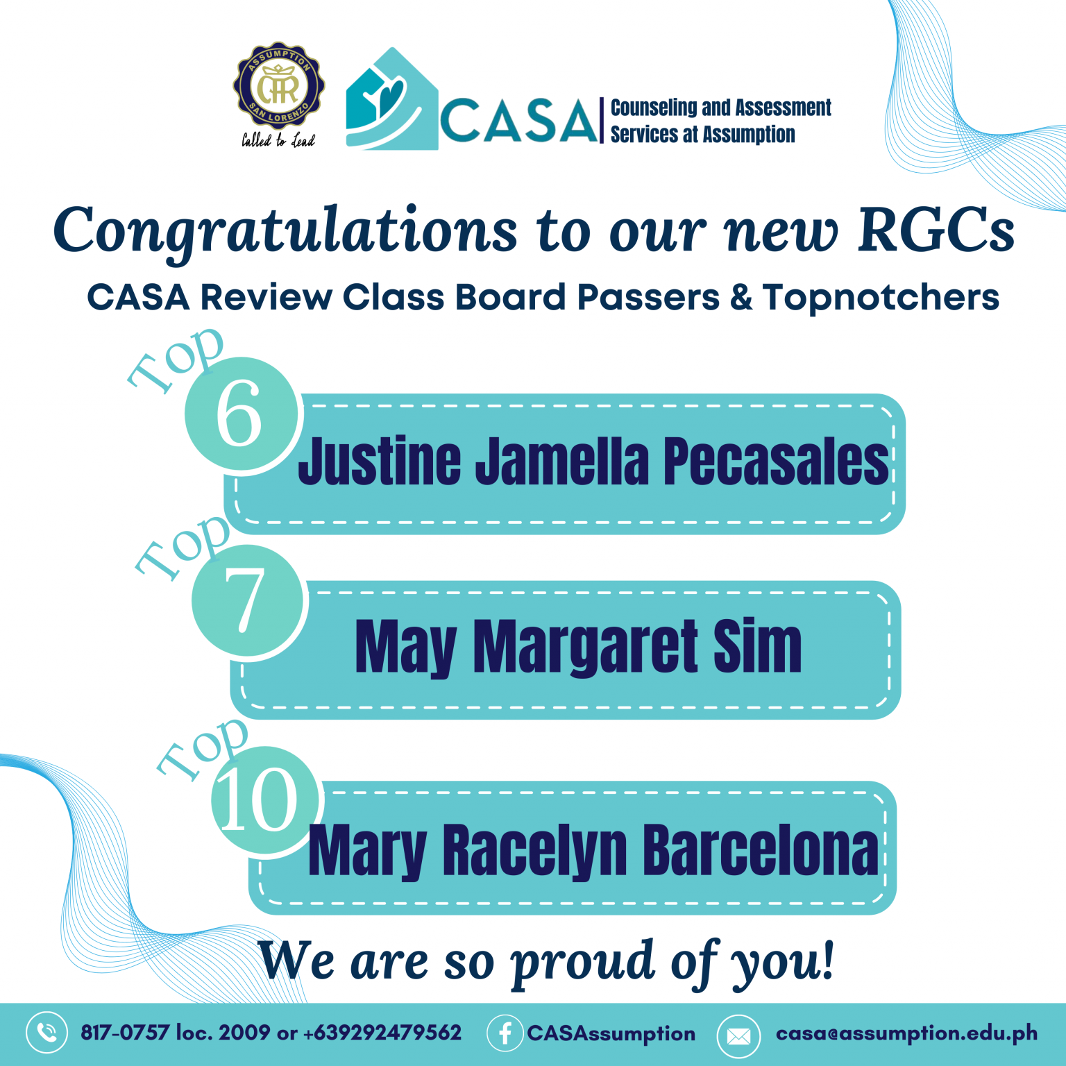 Review Program - RGC - Assumption College